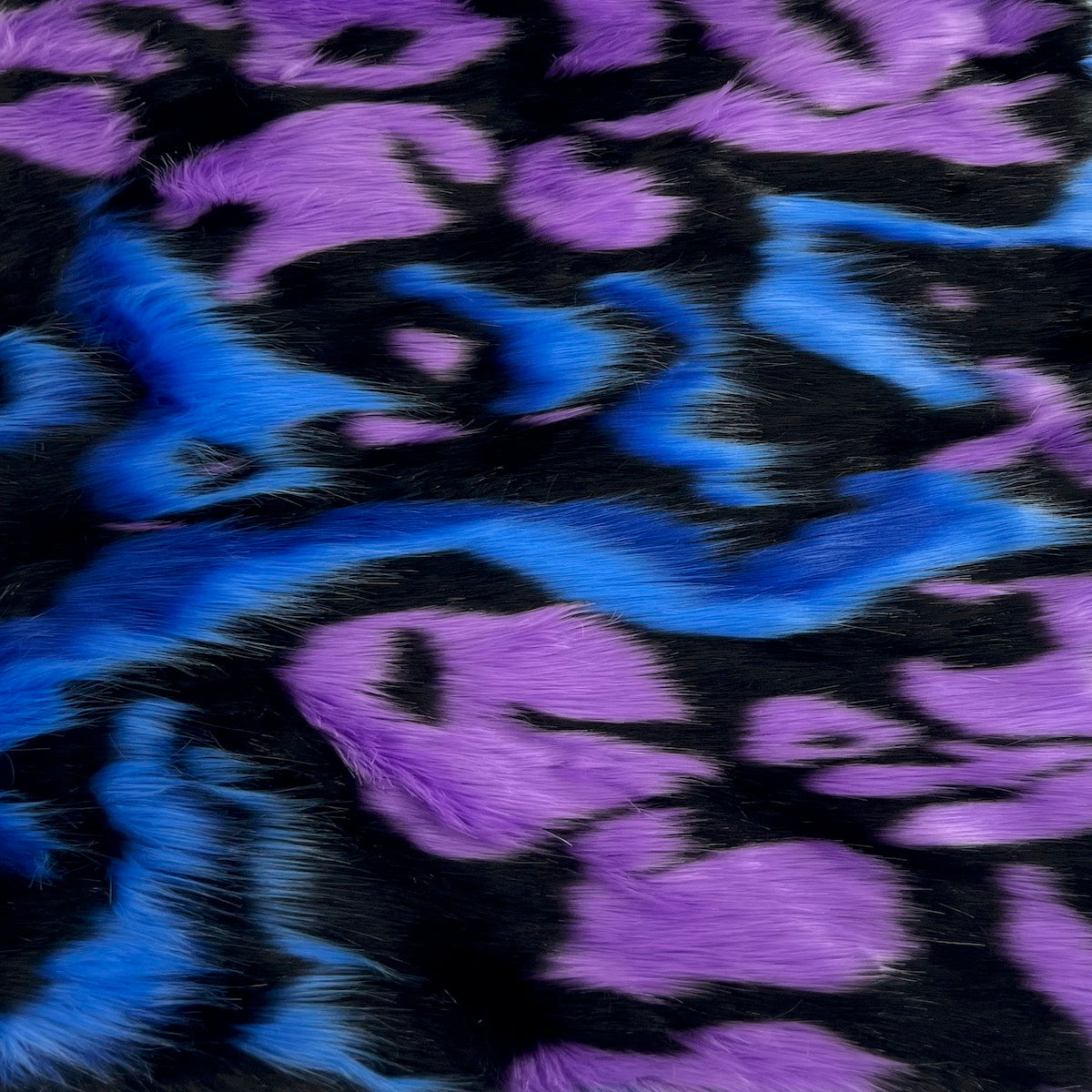 Purple And Blue Cheetah Print Wallpaper