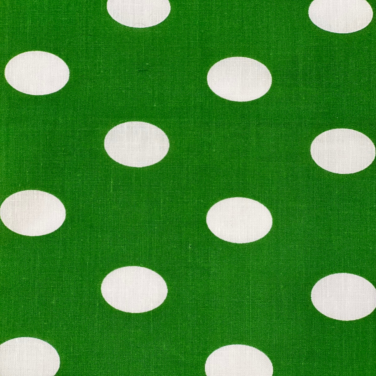 Green And White Polka Dots Wallpaper