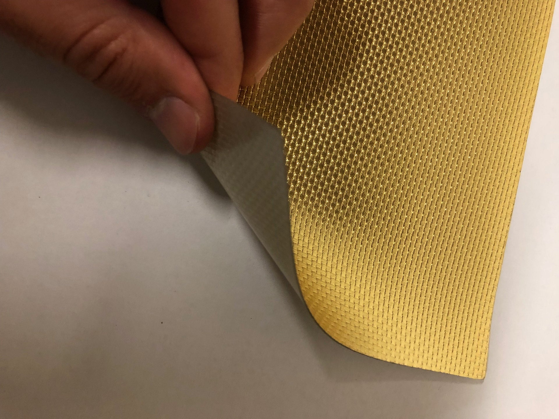 Gold Embossed PVC Vinyl Crafting Fabric - Sold By The Yard – Fashion ...