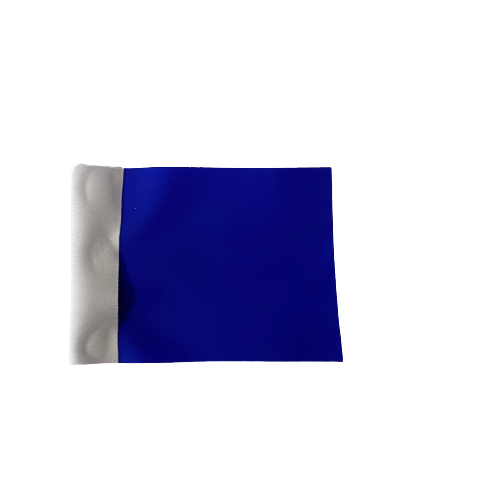 Royal Blue Matte Two Way Stretch Faux Leather Apparel Vinyl Fabric ...
