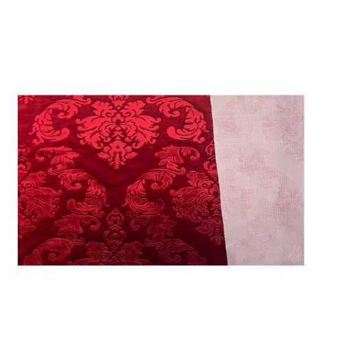Damask Embossed Velvet Upholstery Drapery Fabric - Sold By The Yard ...