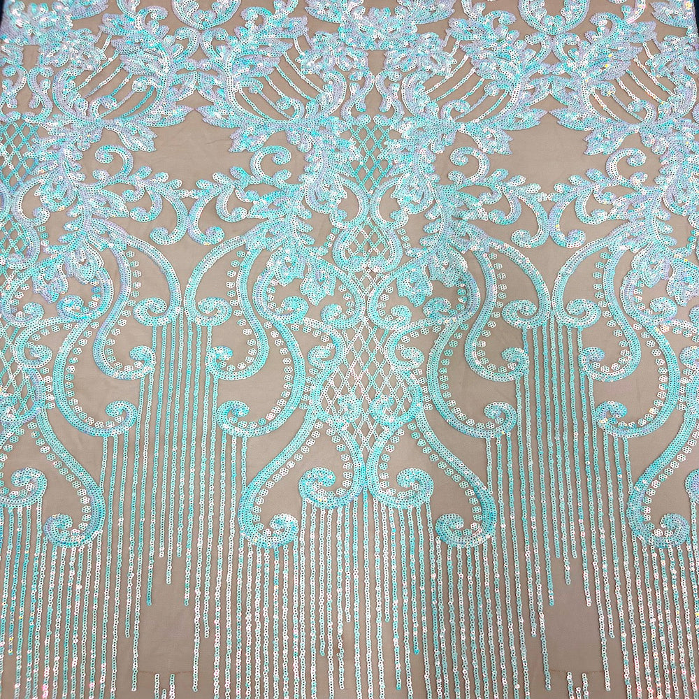 Lace & Sequin Fabric By The Yard | Stretch Couture - Fashion Fabrics LLC