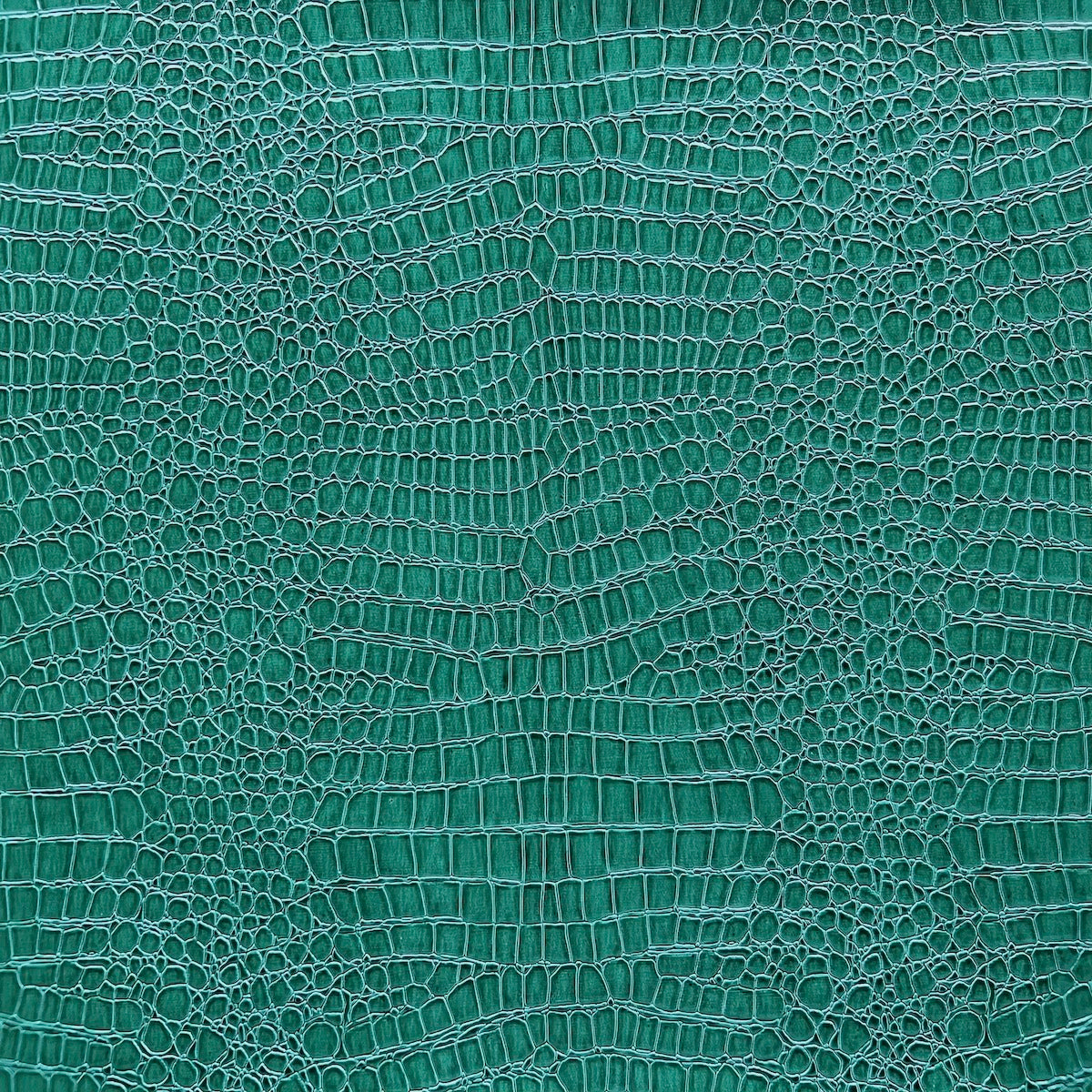 Green Alligator Skin