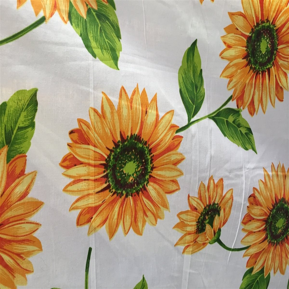 Sunflower Pattern Fabric