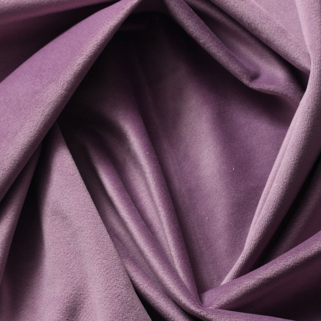 Dark Lavender Camden Velvet Polyester Upholstery Drapery Home Decor ...