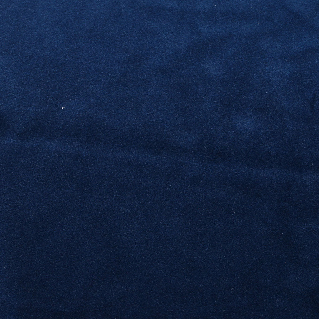 Navy Blue Camden Velvet Polyester Upholstery Drapery Home Decor Fabric ...